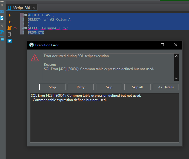 Regression in 23.2.5 with MS SQL: error on selecting and modifying a ...