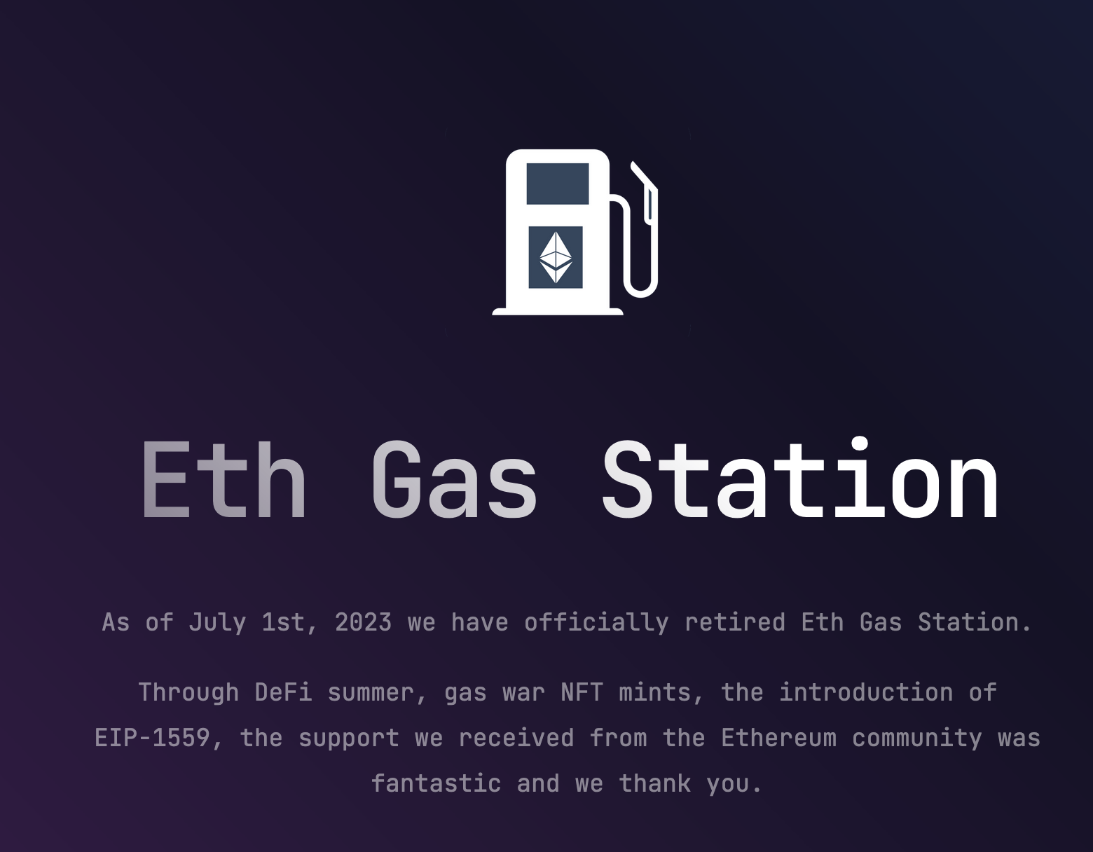 The Link To Eth Gas Station Should Be Updated · Issue 6040 · Smartcontractkit Full Blockchain