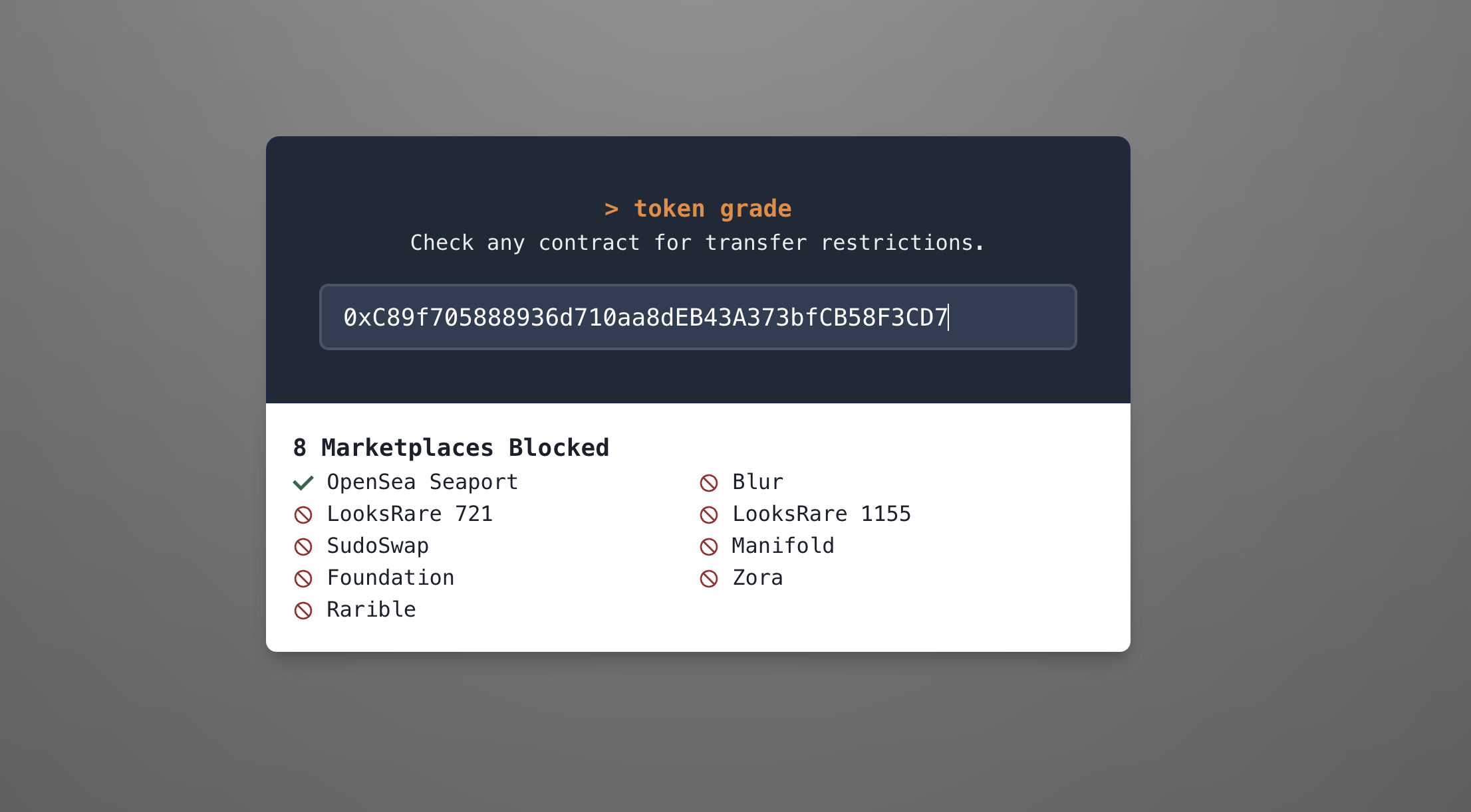 GitHub - jtgi/token-grade: are your tokens michelin?