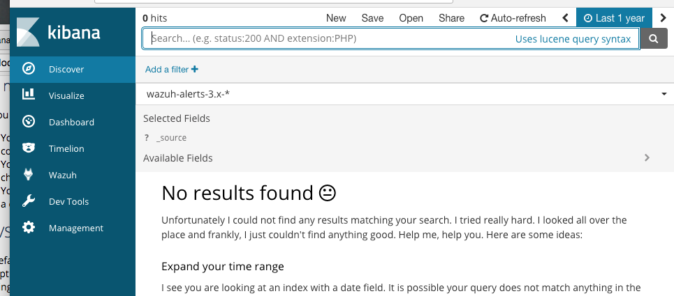 No Alert Data After Installing Wazuh 3x · Issue 264 · Wazuhwazuh Dashboard Plugins · Github