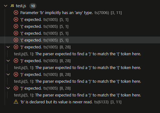 One Duplicate Error Message For Each Jsdoc Comment · Issue 43779 · Microsofttypescript · Github
