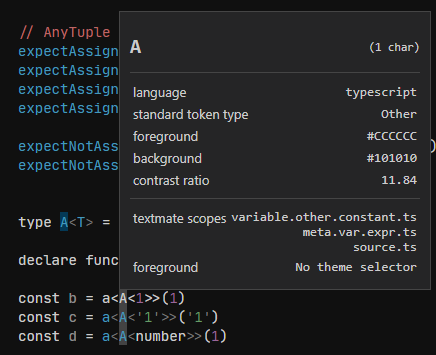 Wrong token colors display in editor · Issue #94422 · microsoft/vscode · GitHub