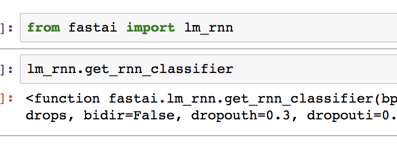 Can not import get_rnn_classifier. · Issue #694 · fastai/fastai · GitHub