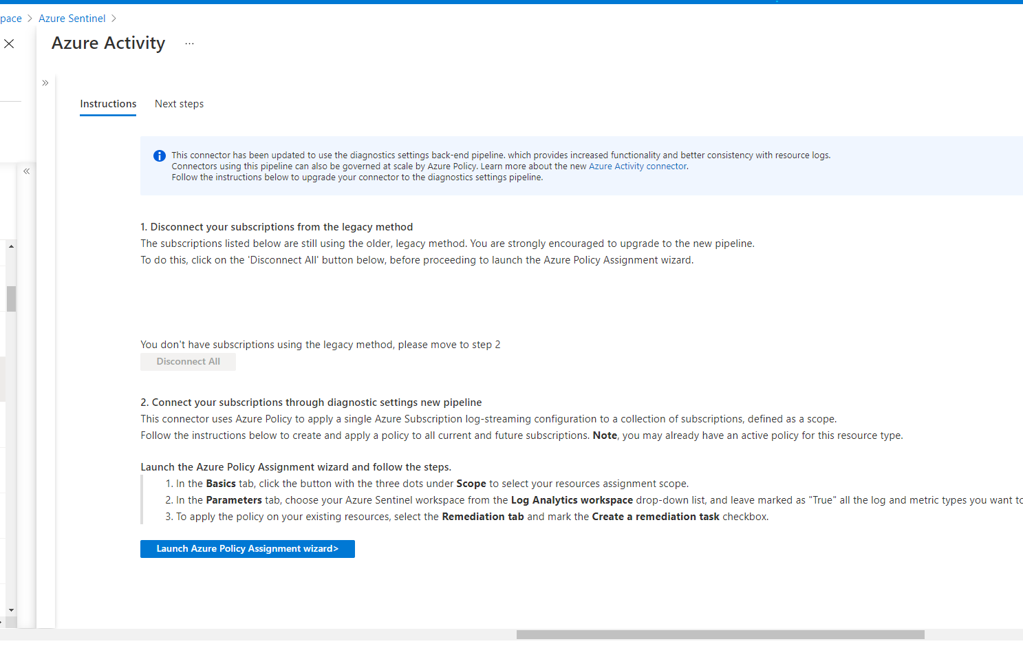 LAB_15_Azure Sentinel Ex 1 Task 2 UI drift · Issue #138 · MicrosoftLearning/AZ500 ...