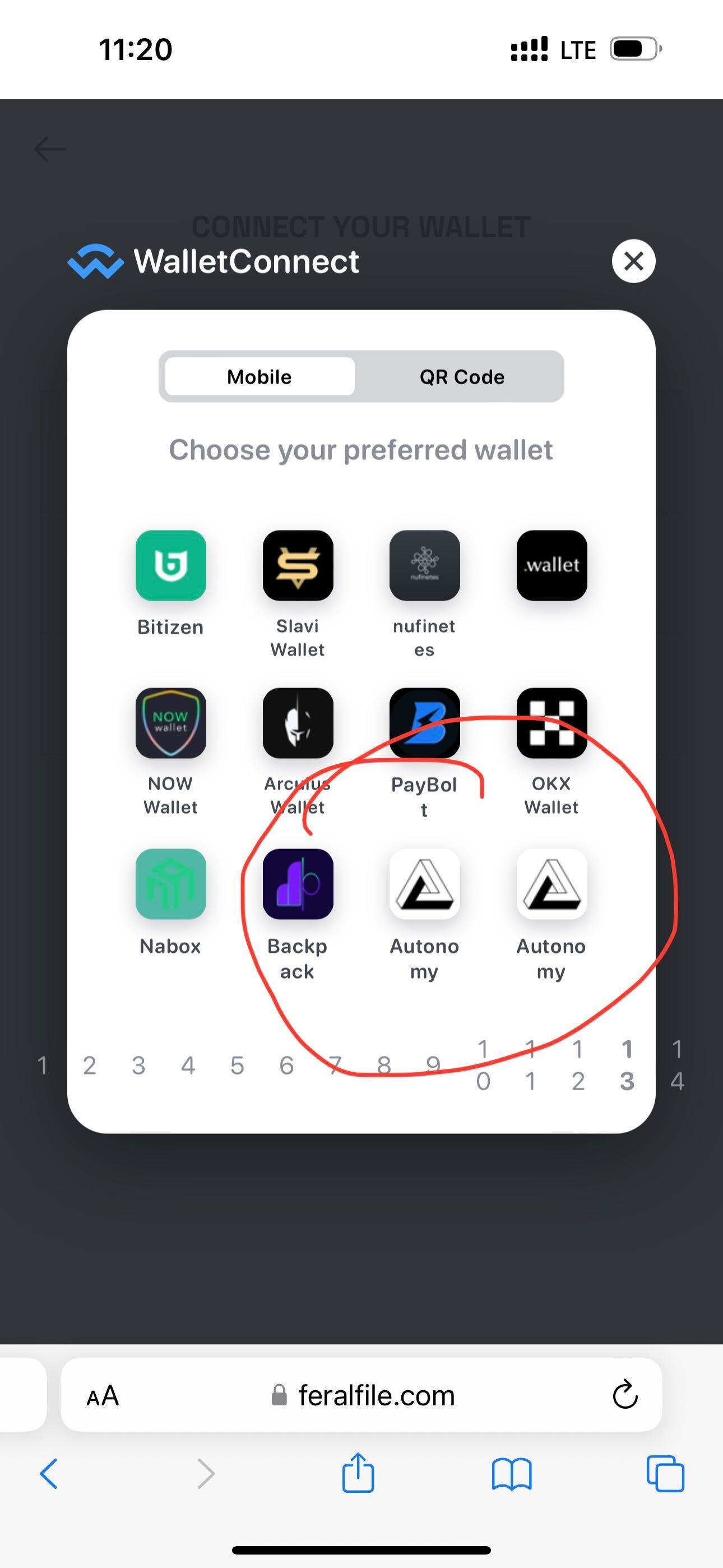 Duplicated Autonomy apps on page 13 · Issue #1774 · WalletConnect/walletconnect-monorepo · GitHub