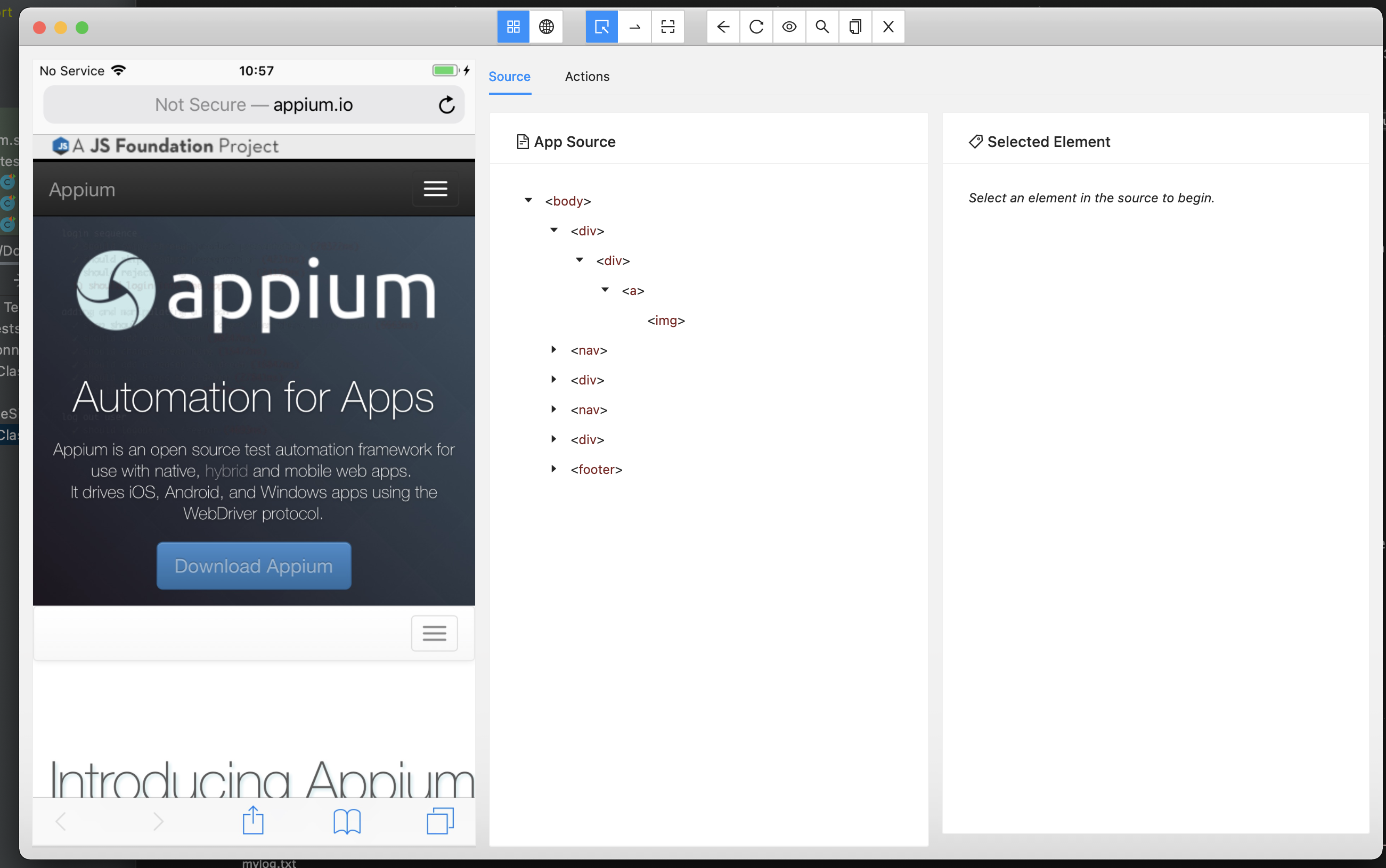 Appium inspector not launching my app · appium appium · Discussion #16297 · GitHub