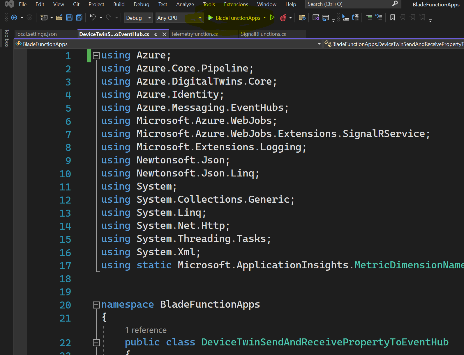An item with the same key has already been added. Key: AZURE_FUNCTIONS_ENVIRONMENT · Issue #1127 ...