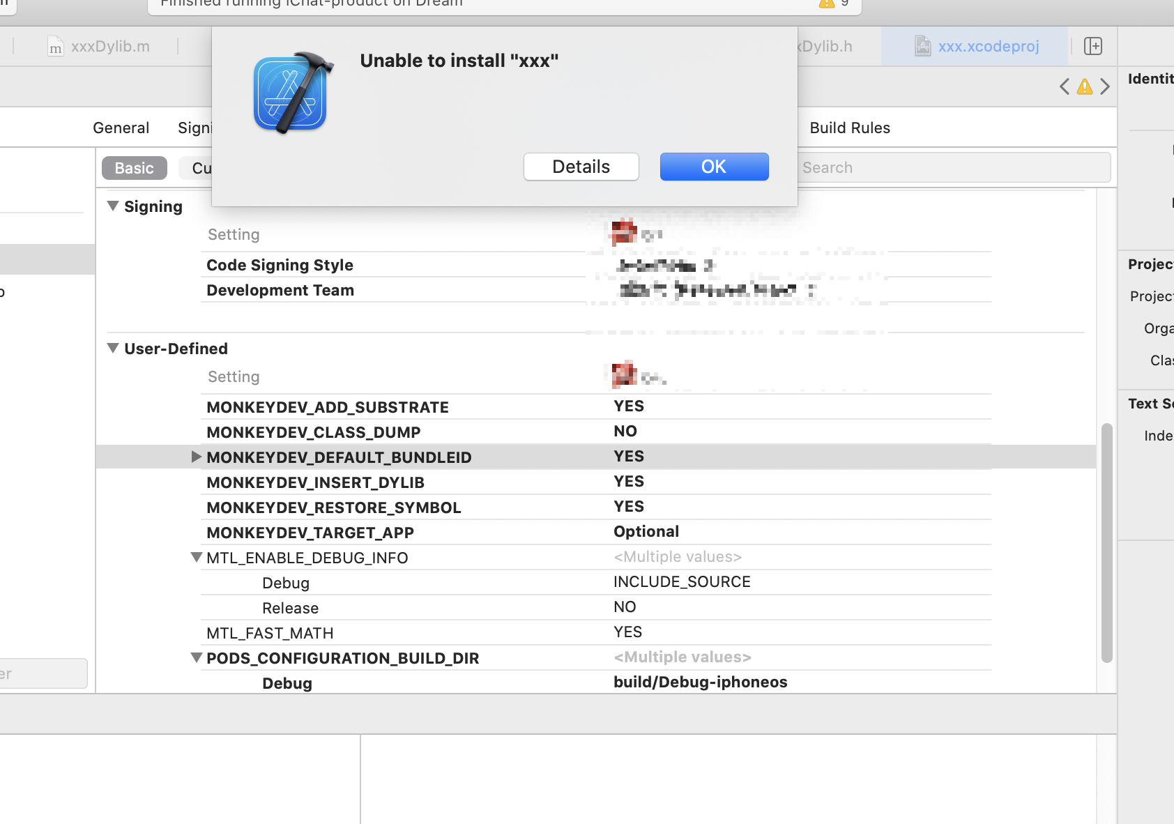 将Default_BundleId设置为YES · Issue #272 · AloneMonkey/MonkeyDev · GitHub