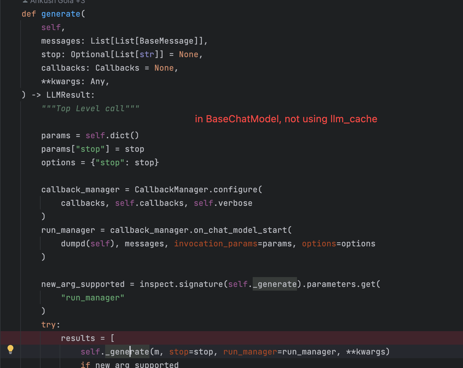 why llm_cache only supports in BaseLLM, not in BaseChatModel? I can't ...