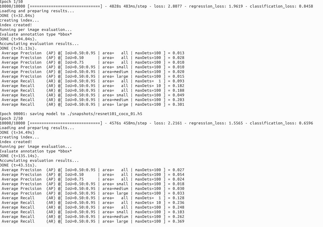 The AP is so low and increase slowly in the early process on COCOtrainval35k. · Issue #642 ...