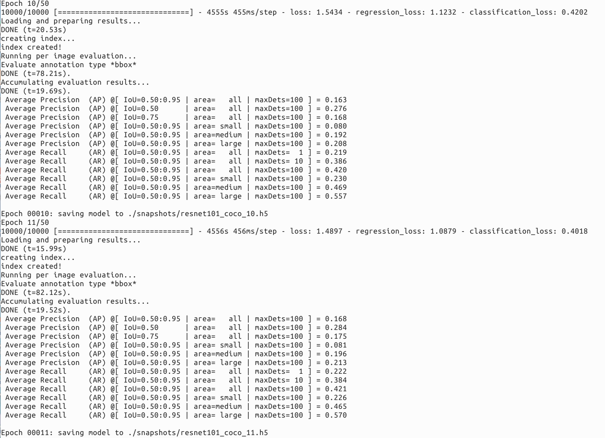 The AP is so low and increase slowly in the early process on COCOtrainval35k. · Issue #642 ...