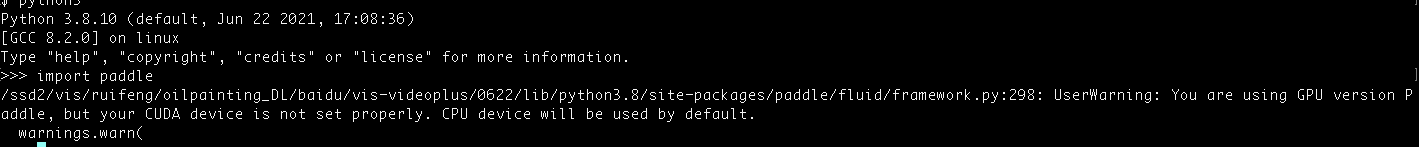 CUDA device is not set properly · Issue #33540 · PaddlePaddle/Paddle · GitHub