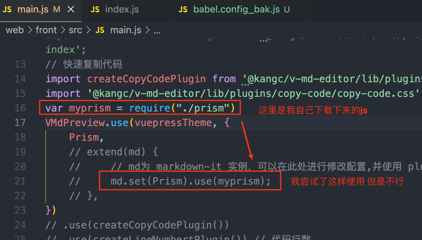 去官方下载, Download,勾选你需要的语言包,然后引入下载下来的js即可 · Issue 231 · Code Farmer I Vue