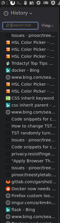TreeStyleTabs background color : r/FirefoxCSS