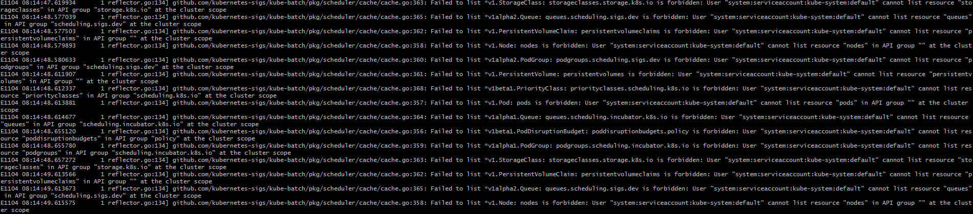 Pod Group With None Events · Issue 901 · Kubernetes Retired Kube Batch · Github