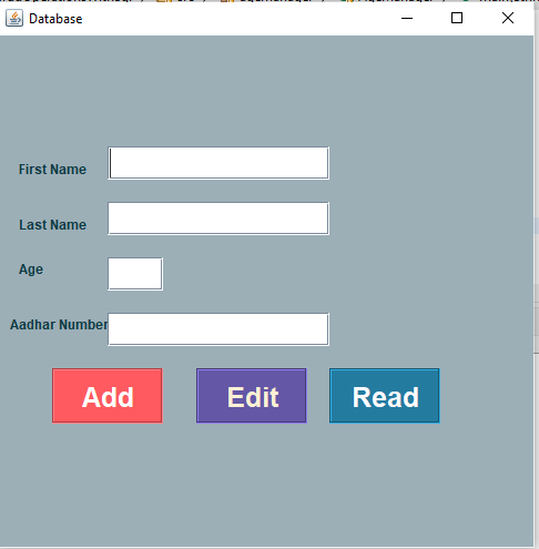 GitHub - Mukul17/Java-CRUDMySQL: Connecting MYSQL Database with Java Swing