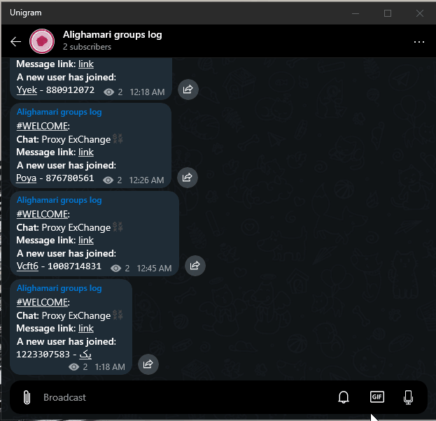 glitch on opening of new gifs panel with auto play · Issue #1650 · UnigramDev/Unigram · GitHub