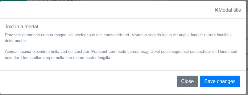 Modal title placed on the left · Issue #822 · ColorlibHQ/gentelella · GitHub