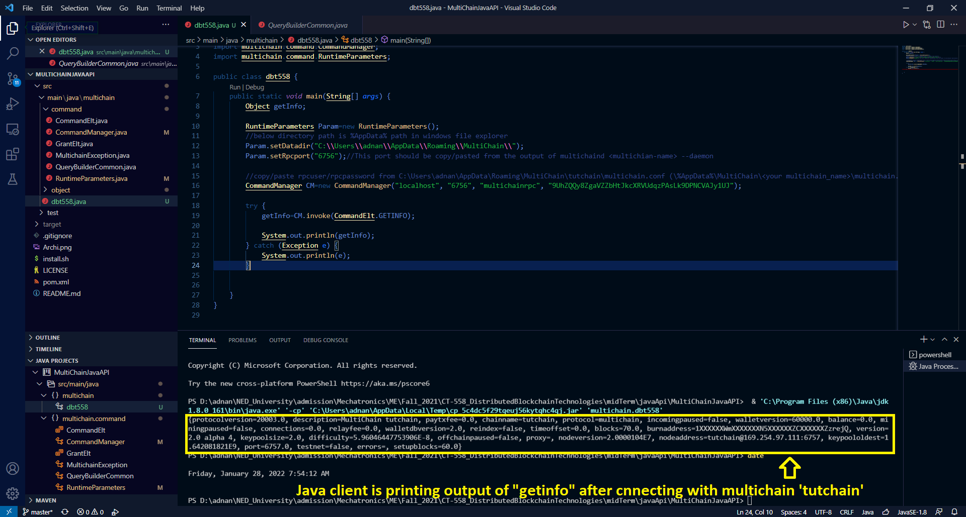 GitHub - adnan-ulhaque/dbt558_multichain_javaClient: adding missing ...