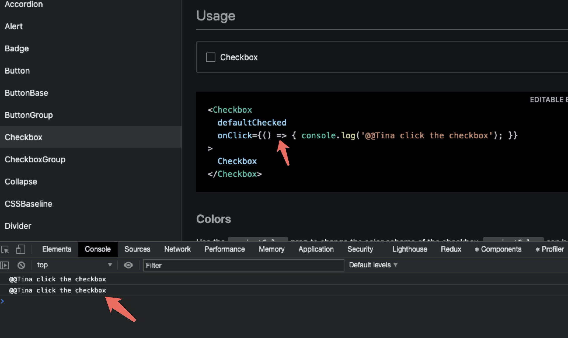 fix: fix duplicate event for Checkbox and Radio by tinaClin · Pull ...