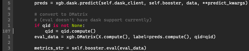 [bug] `xgboost` Evaluation Is Calculated Against Its Predictions And Not Ground Truth Resulting