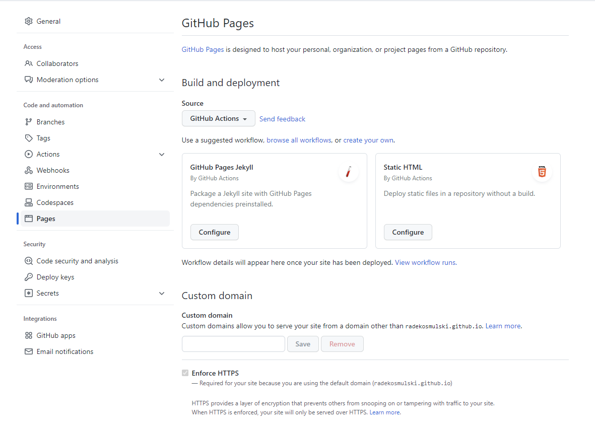 I Started With A Private Repo Doesn T Seem I Can Deploy To Github Pages Now · Issue 1230