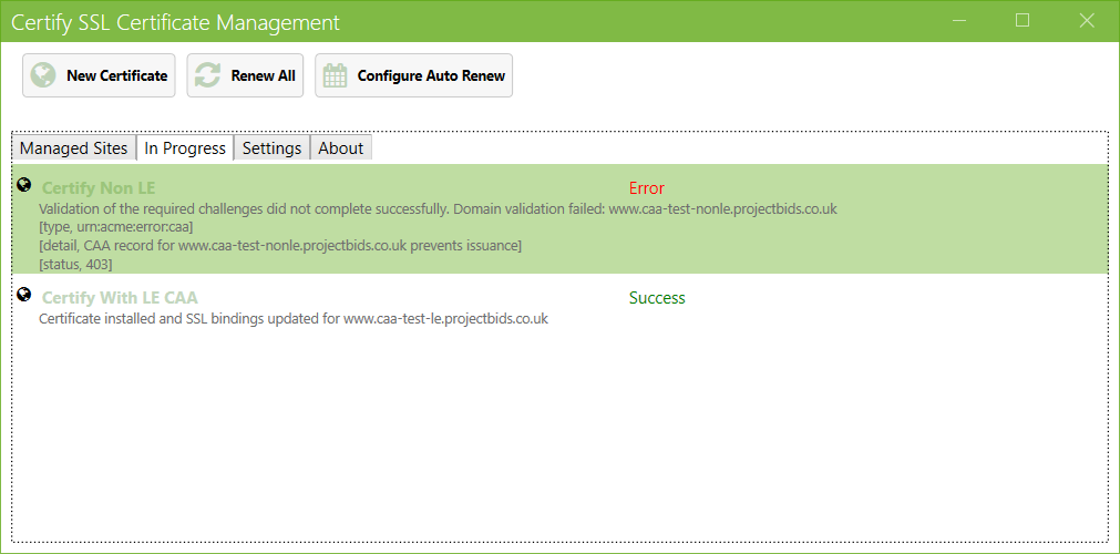 Display Let's Encrypt error message if domain identifier validation fails · Issue #170 ...