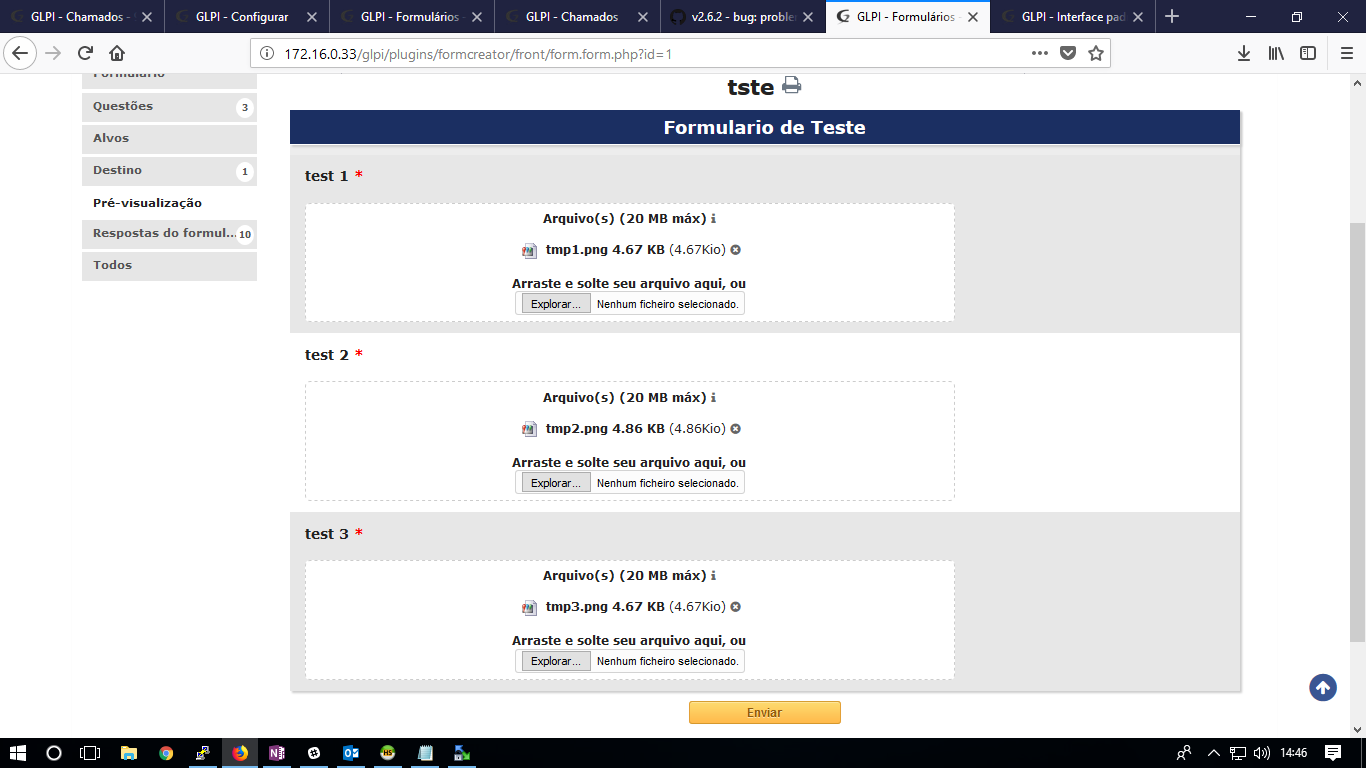 v2.6.2 - bug: problem with multiple attachments in a form. · Issue #937 · pluginsGLPI ...
