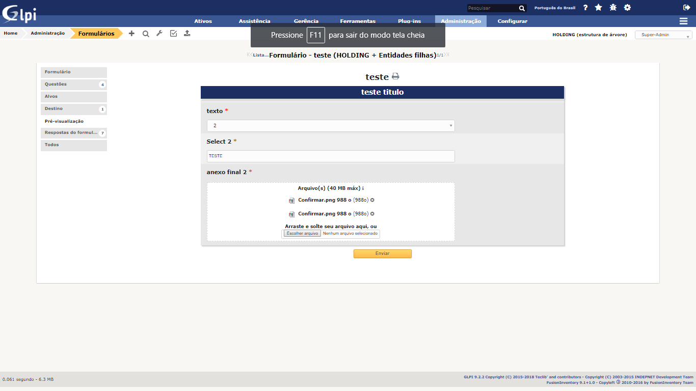 Bug. Multiple file in same field · Issue #979 · pluginsGLPI/formcreator · GitHub