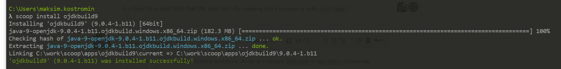 What is going on with scoop? Any kind of JDK installation is failed by timeout on download ...