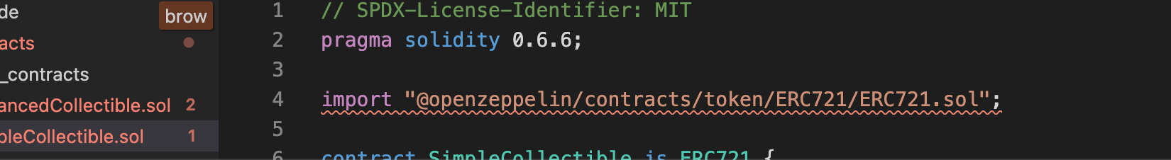 brownie project import error in visual studio code · Issue #1128 · eth-brownie/brownie · GitHub