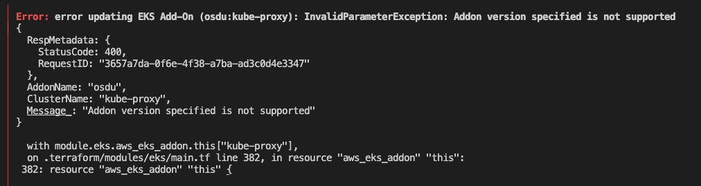 EKS Cluster Version Upgrade Does Not Work when coupled with Managed Add-On Upgrades · Issue ...