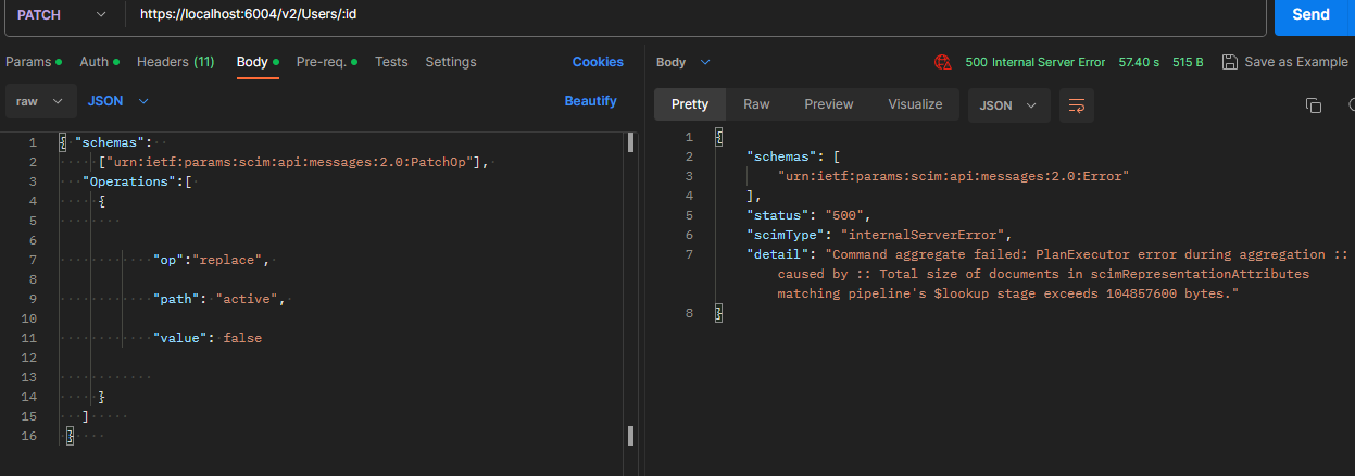 [SCIM] Error patch on 4.0.4 · Issue #595 · simpleidserver/SimpleIdServer · GitHub