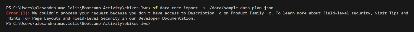 Can T Import Data · Issue 561 · Trailheadapps Ebikes Lwc · Github