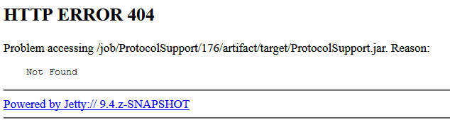 Jenkins artifact for Spigot download is not found. · Issue #1157 · ProtocolSupport ...