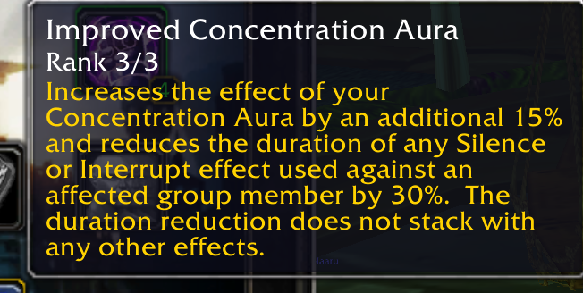 improved concentration aura doesn't reduce interrupt/silence effects ...