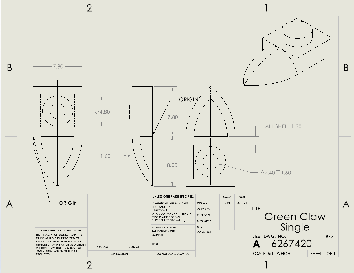 GitHub - sabihoth/Lego-Project-Solidworks: This was a project done in ...