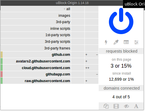 Document the left side of the popup interface · Issue #3251 · gorhill ...