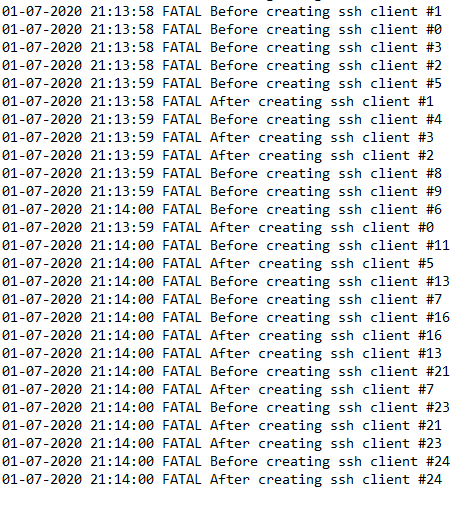 Invoking New Sshclient Never Finishes · Issue 611 · Hierynomus Sshj · Github