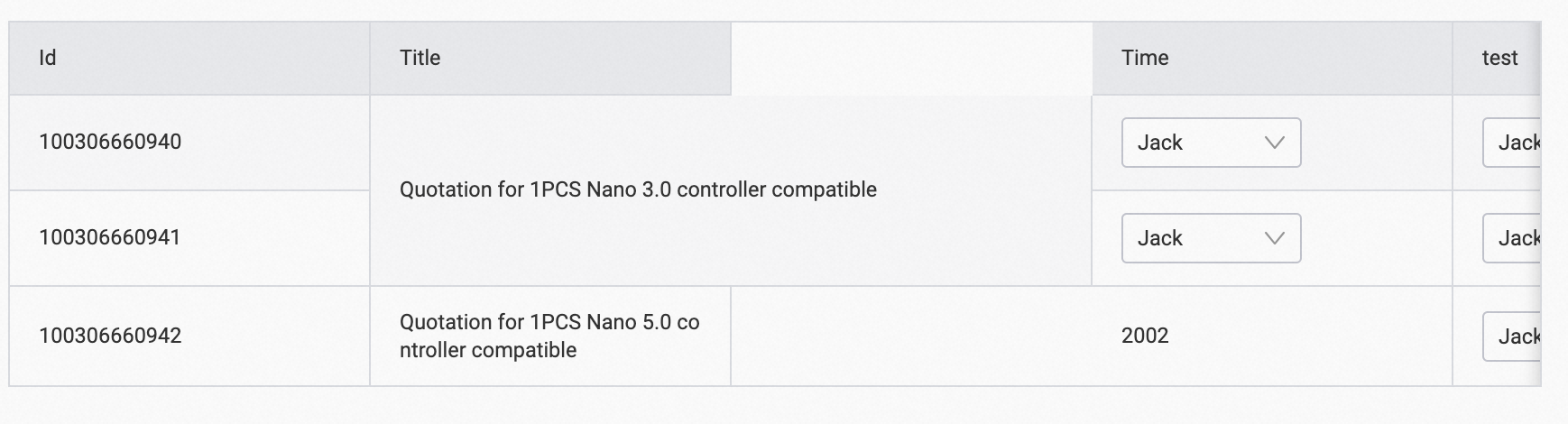 [Table]table 合并单元格有问题 · Issue #4264 · alibaba-fusion/next · GitHub