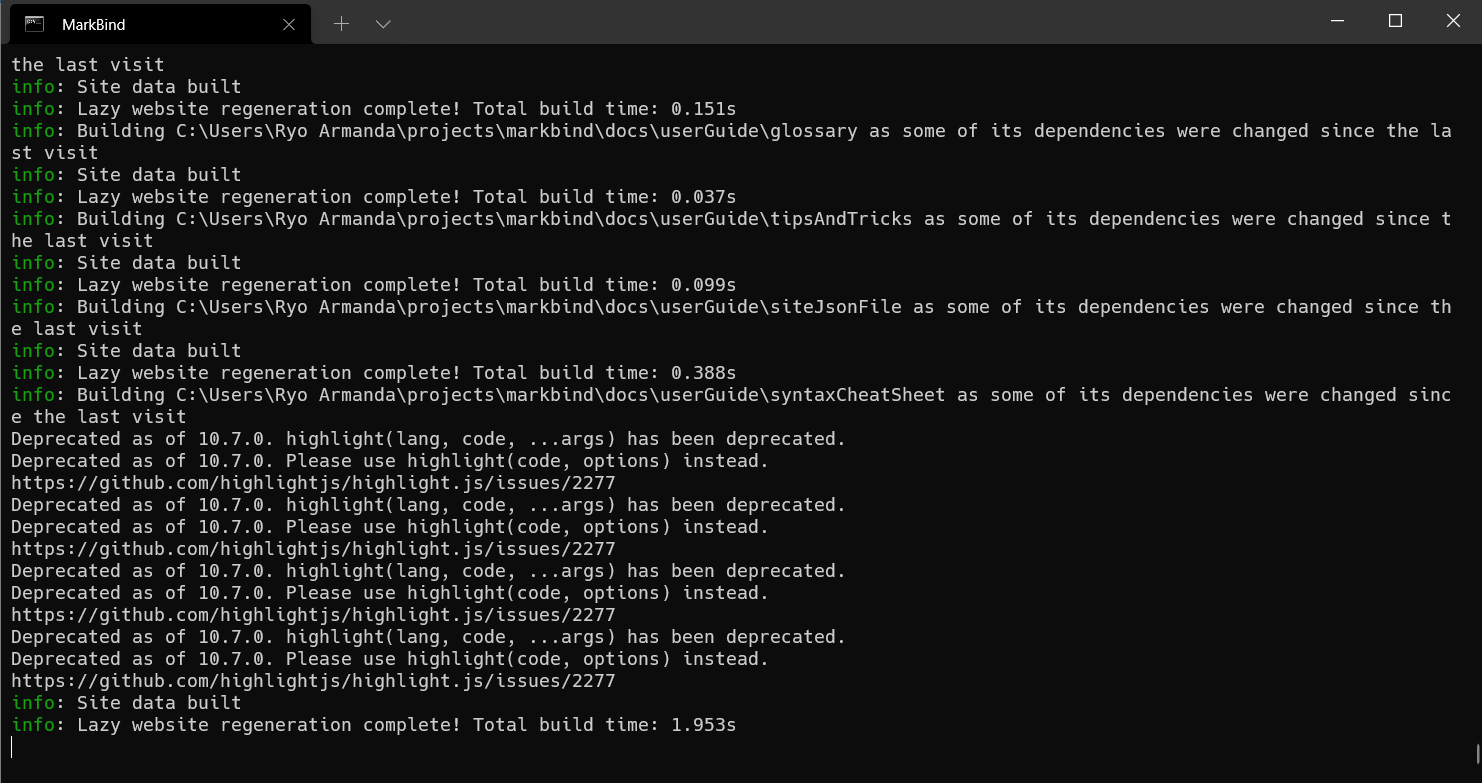 Inline code renderer still uses deprecated HighlightJS API · Issue #1549 · MarkBind/markbind ...