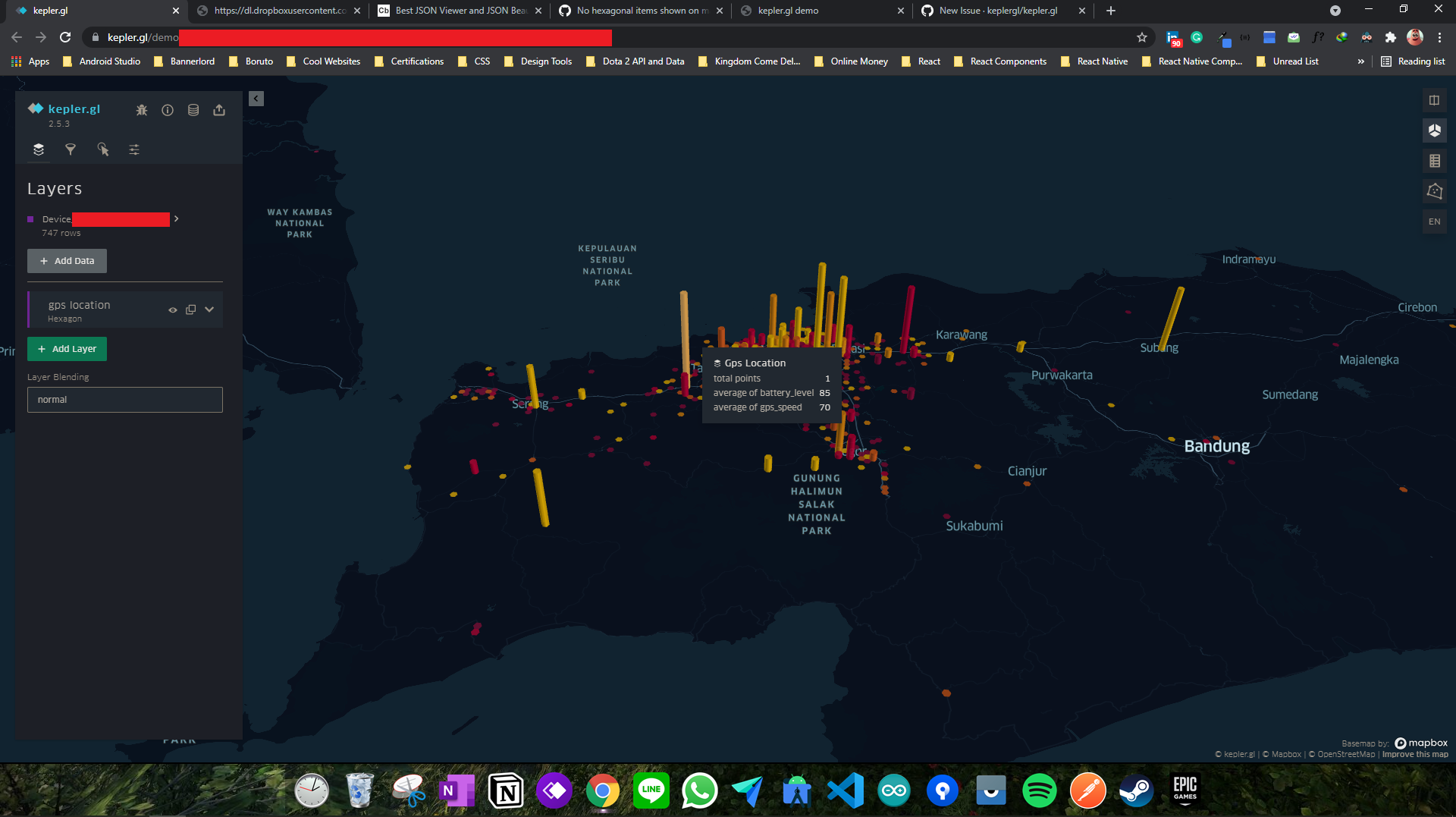 [Bug] Hexagon layer is rendered as a point layer · Issue #1562 · keplergl/kepler.gl · GitHub