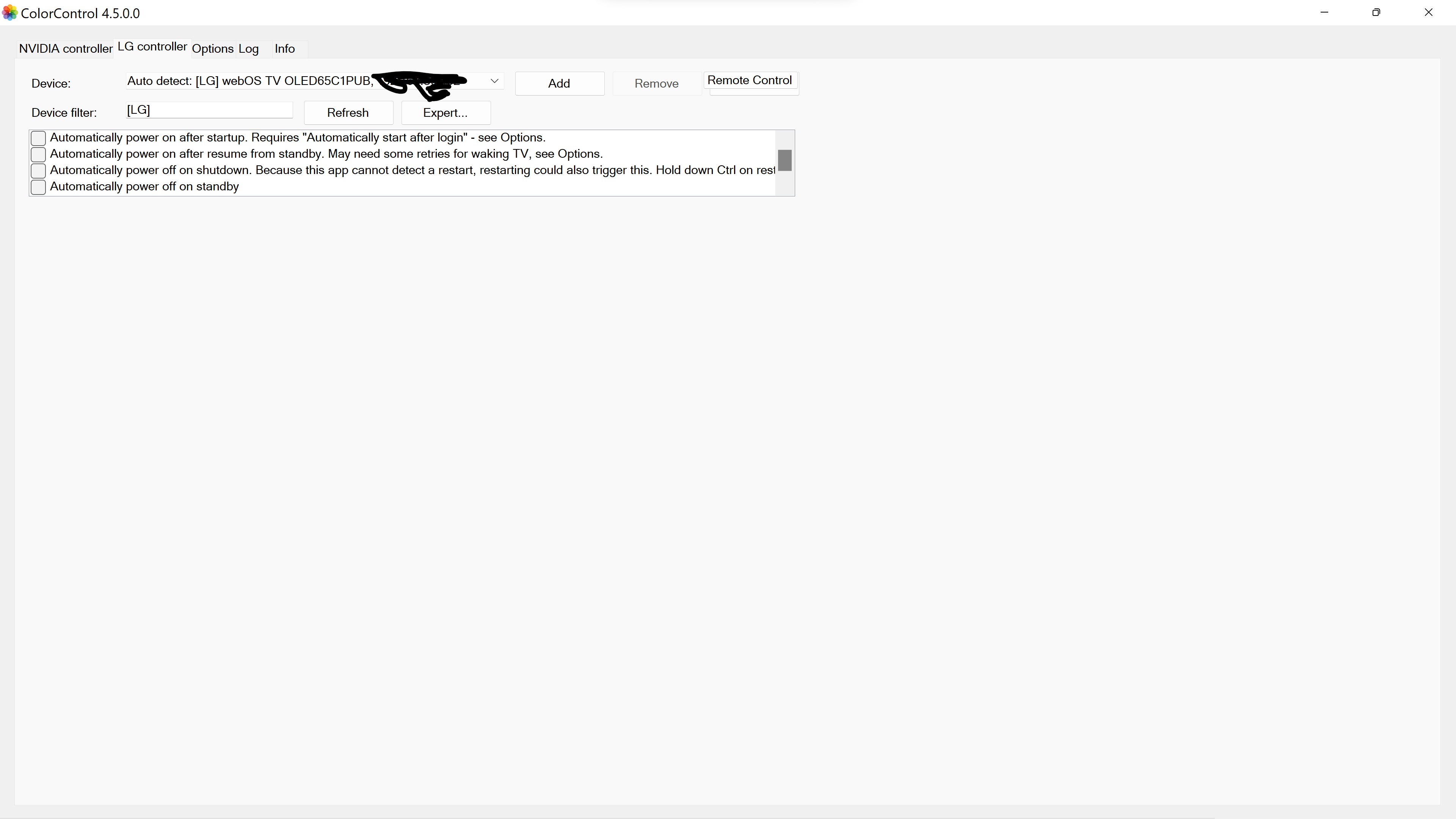 Missing Presets Menu. · Issue #62 · Maassoft/ColorControl · GitHub