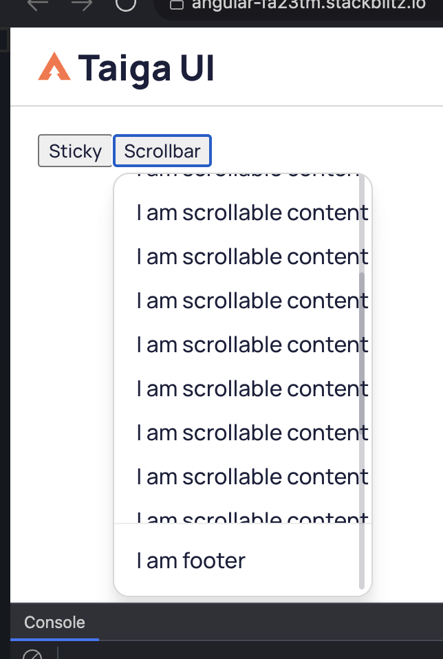 🚀 - Dropdown - allow to disable scroll inside dropdown component used as template in portal ...