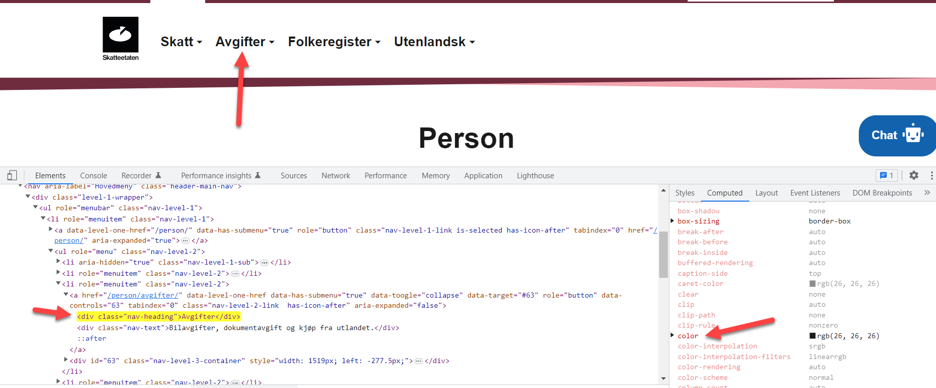 ACT-R37 - Black text on white background are flagged as Element has contrast ratio lower than ...