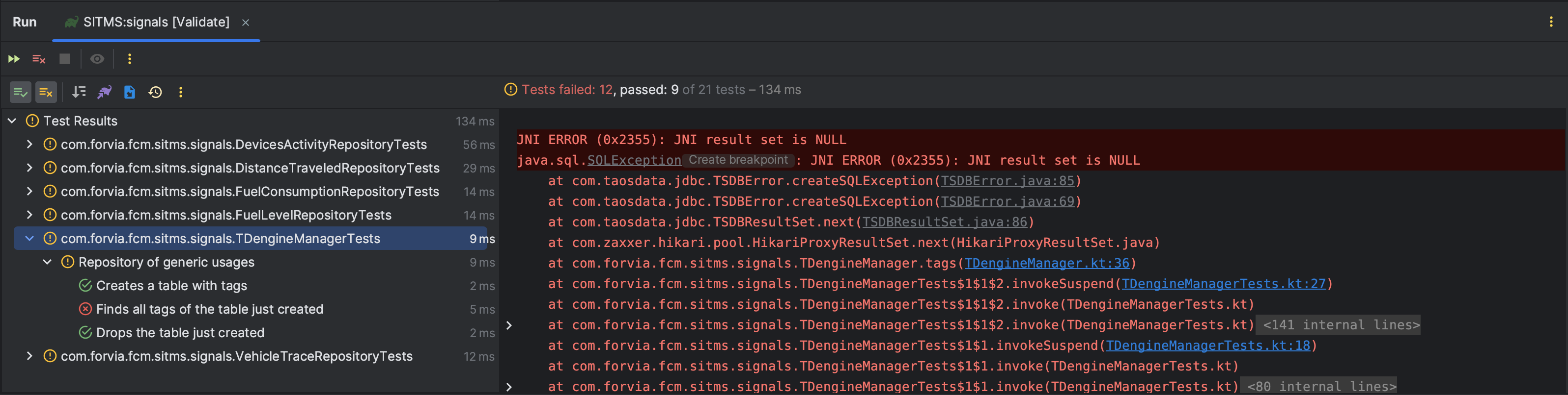 [Java] 原生连接查询报错：JNI ERROR (0x2355): JNI result set is NULL · Issue #21594 · taosdata/TDengine ...
