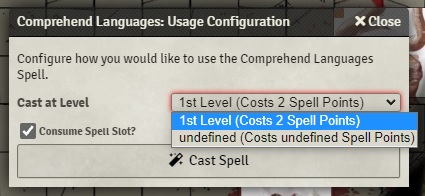 Doesn't seem to be working nicely with Pact Slots · Issue #28 · misthero/dnd5e-spellpoints · GitHub