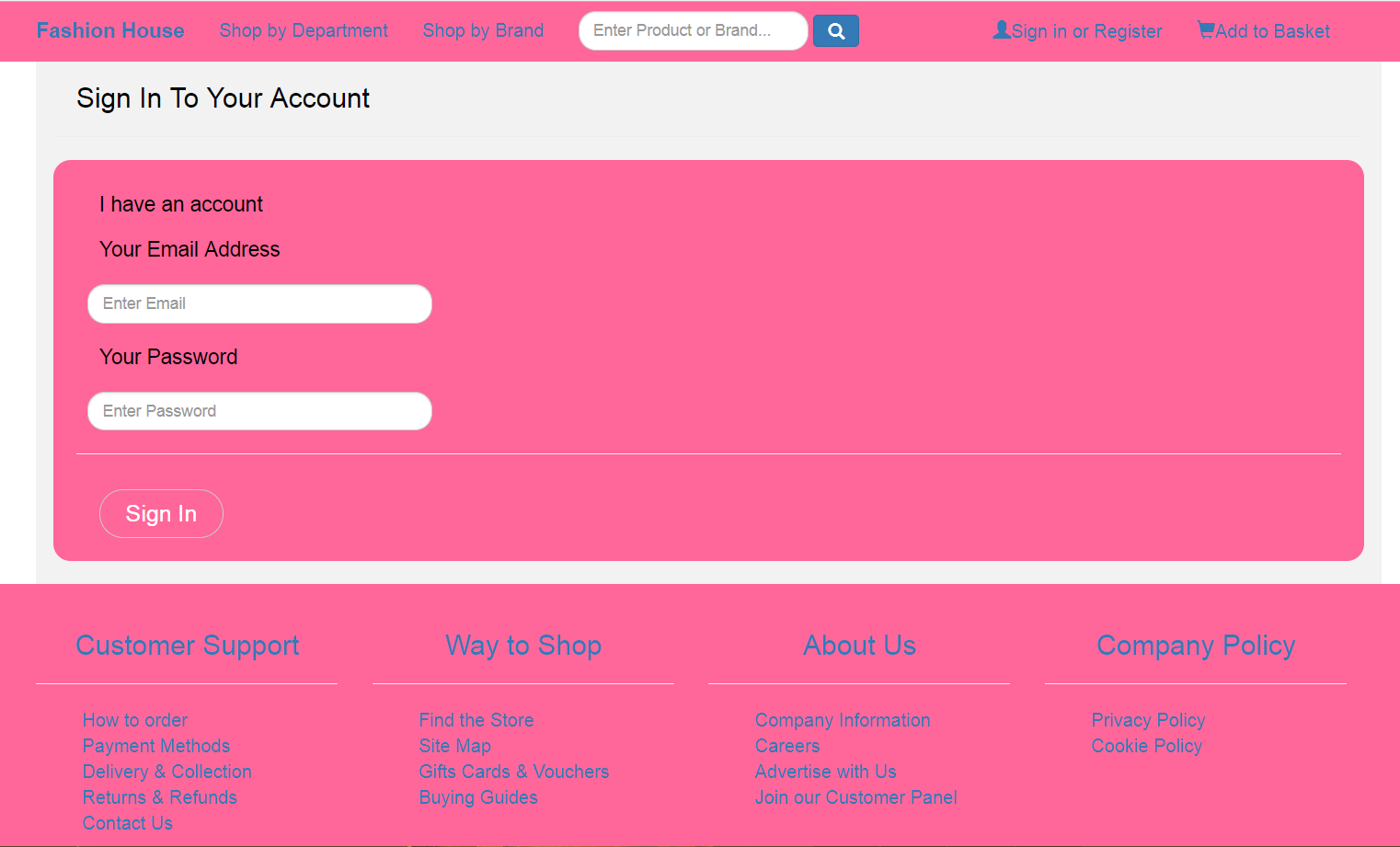 GitHub - hureferdous/Stream-One-Project: Front end development project