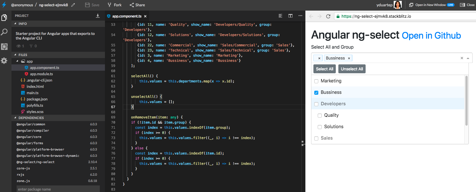 when I have parent and no grouped items selected and I remove a non ...