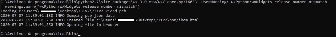 Crash on GUI, but works in comand line · Issue #166 · openscopeproject/InteractiveHtmlBom · GitHub
